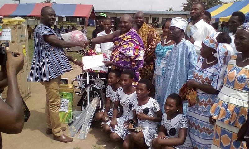 Chief Sets A Good Example As He Wins Best Farmer For Ajumako