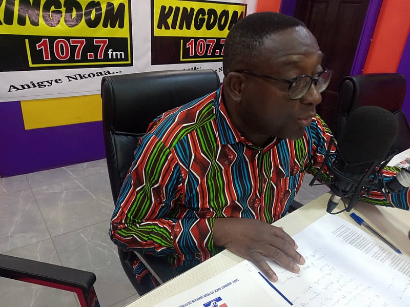 New Voter's Register: Adenta MP Buaben Asamoah Supports EC