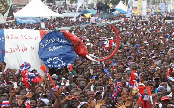 Live stream: NPP holds final rally at Legon