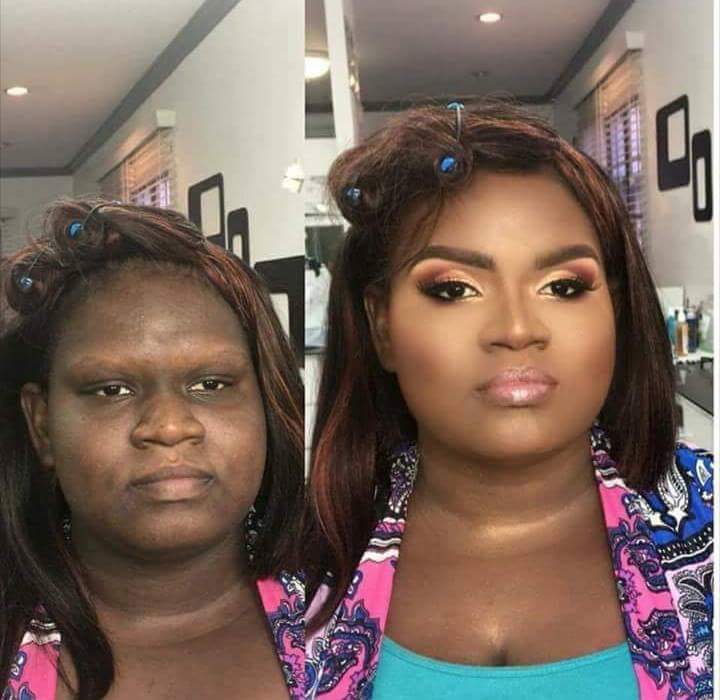 5 Pictures To Show That Makeup Is Deceptive But Magical At The Same Time