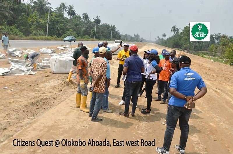 The East West Road Construction: Citizens Quest gives update
