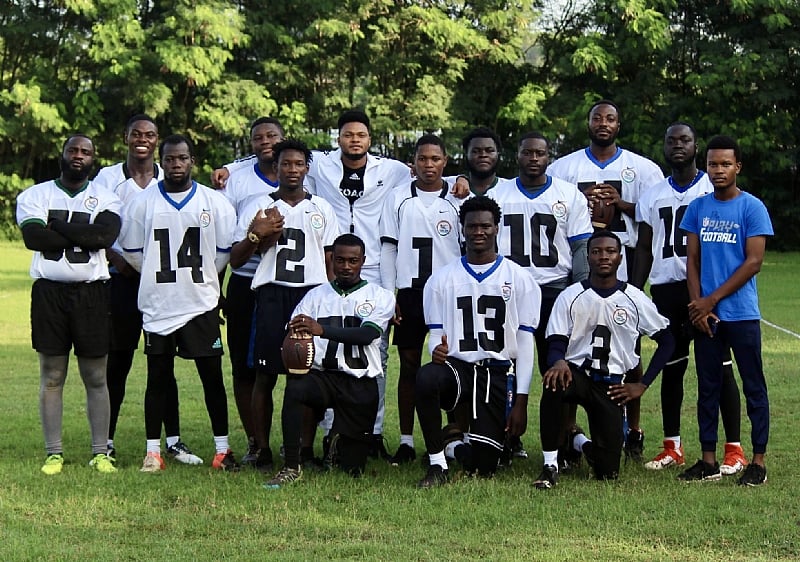 UG Basic School Pupils introduced to American Football