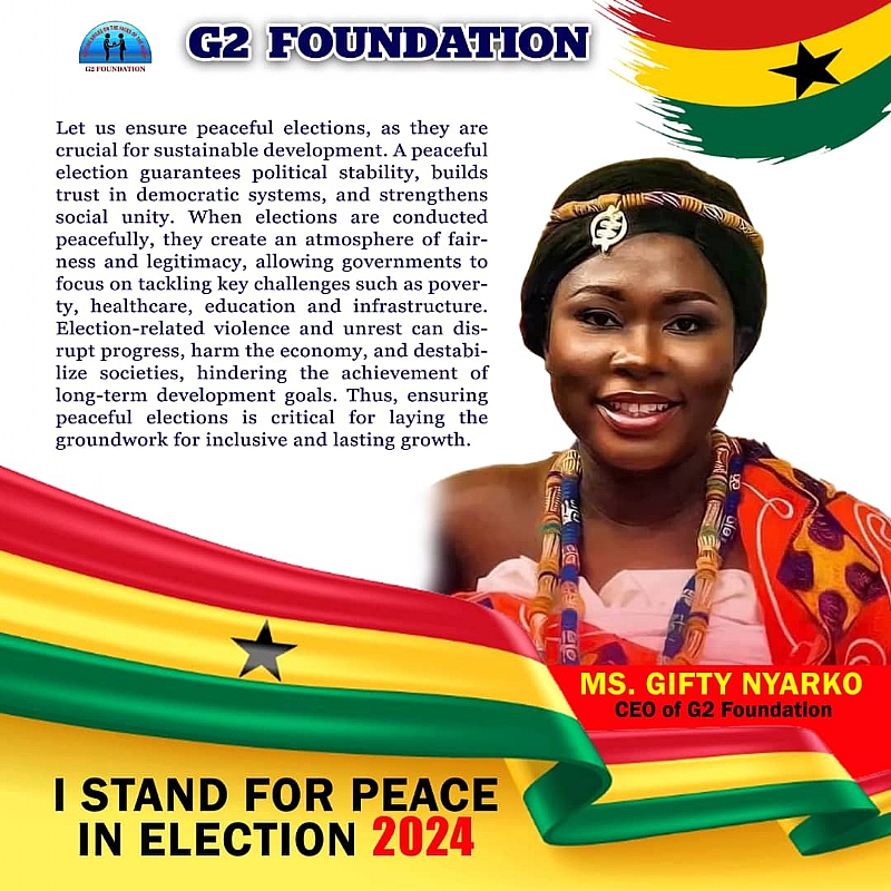 Election 2024: G2 Foundation urges Ghanaians to be law-abiding