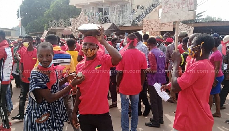 Ada residents protest salt-mining lease granted to Electrochem Ghana