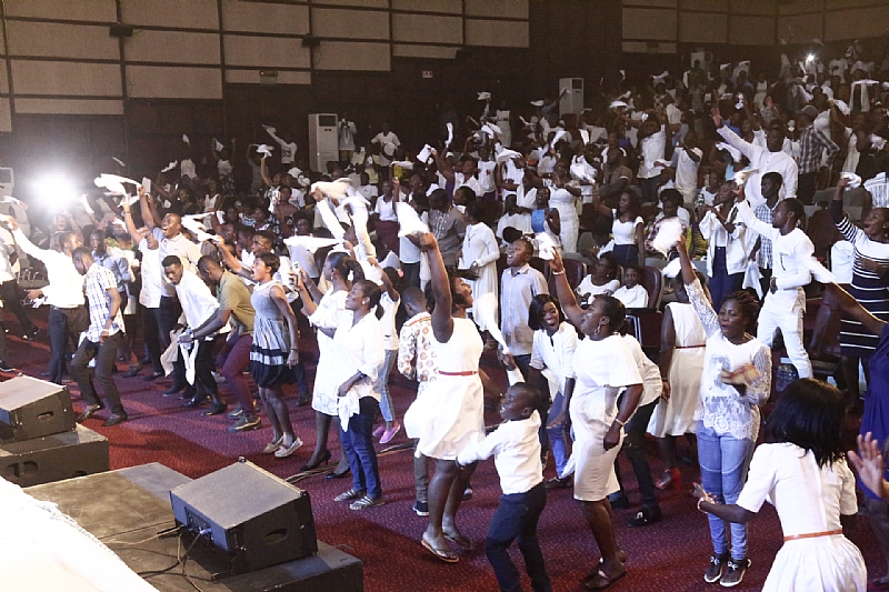 Top Gospel Artistes Grace Stage At The Stratcomm Africa Praise Jam