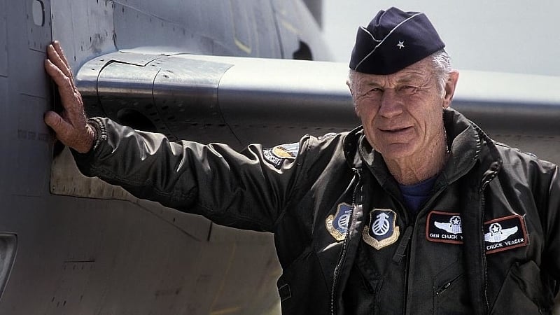 Chuck Yeager, first pilot to break sound barrier, dies aged 97