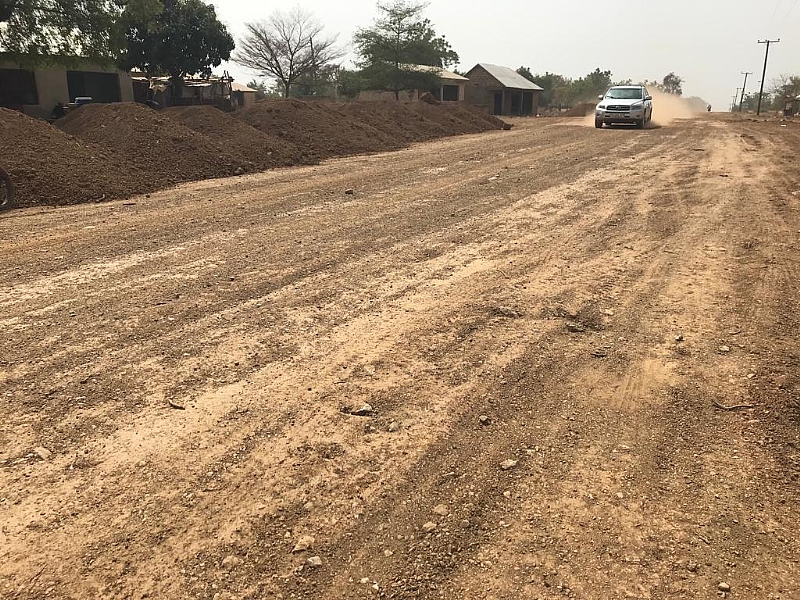 Work begins on Lambussie-Nandom road