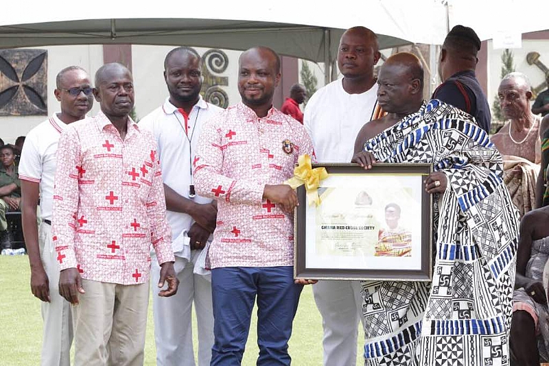 Asantehene Honours Ghana Red Cross Society