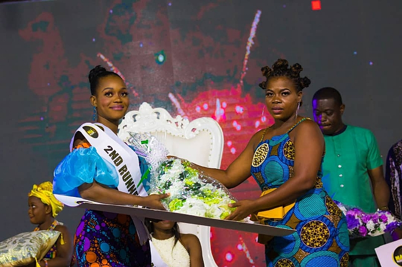 Naa Ayeley Charwey emerged winner of the Naa Gadangme Reality Show.