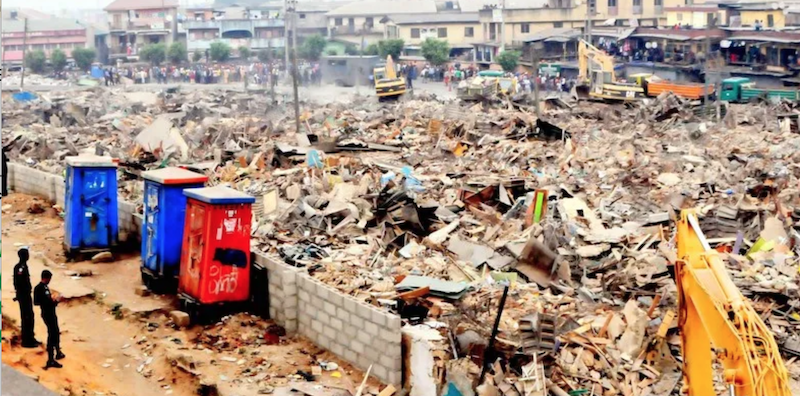 Expediency Of Wearing Demolition Exercises In Lagos A Human Face