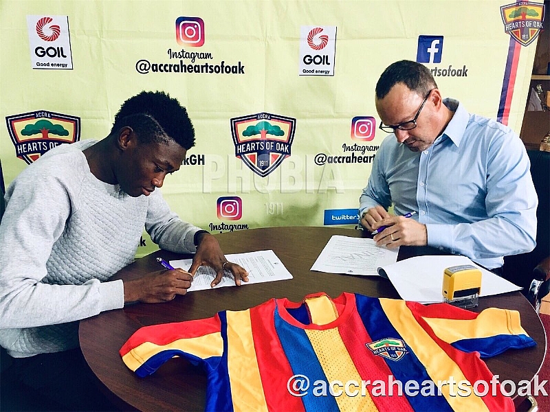Auroras Prodigy Manaf Umar Signs Professional Contract With Hearts