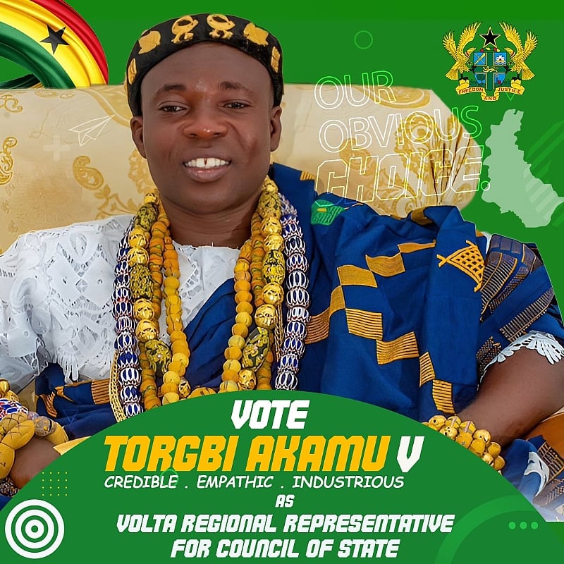 Torgbui Akamu V: The Right Choice for Volta Region on the Council of State