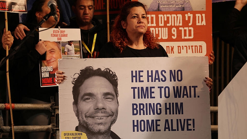 French-Israeli hostage Ofer Kalderon among three men to be freed by Hamas