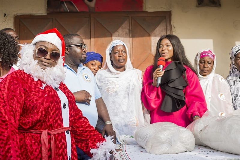 Roselyn Ngissah Donates To Street Children