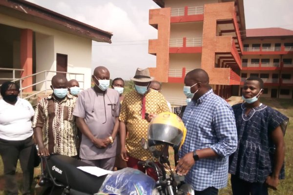 I'm working hard to procure bus for Gbekor SHS—Adaklu MP