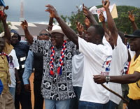 Hackman hits the road