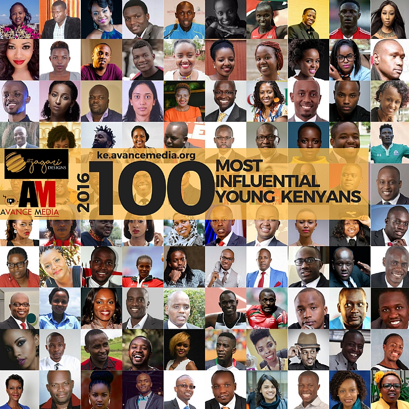 Avance Media: 2016 100 Most Influential Young Kenyans