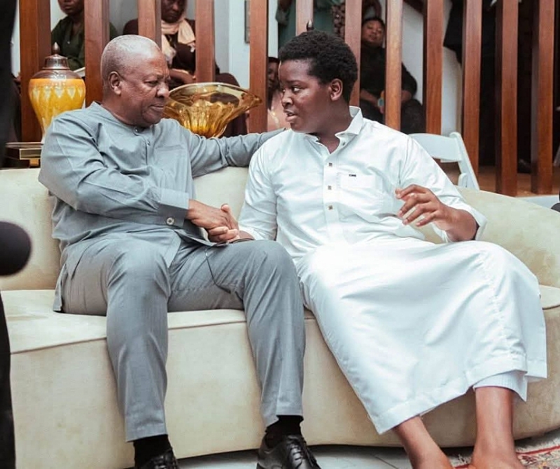 President John Dramani Mahama Sympathizes with Sharubutu’s Son, Wife ...