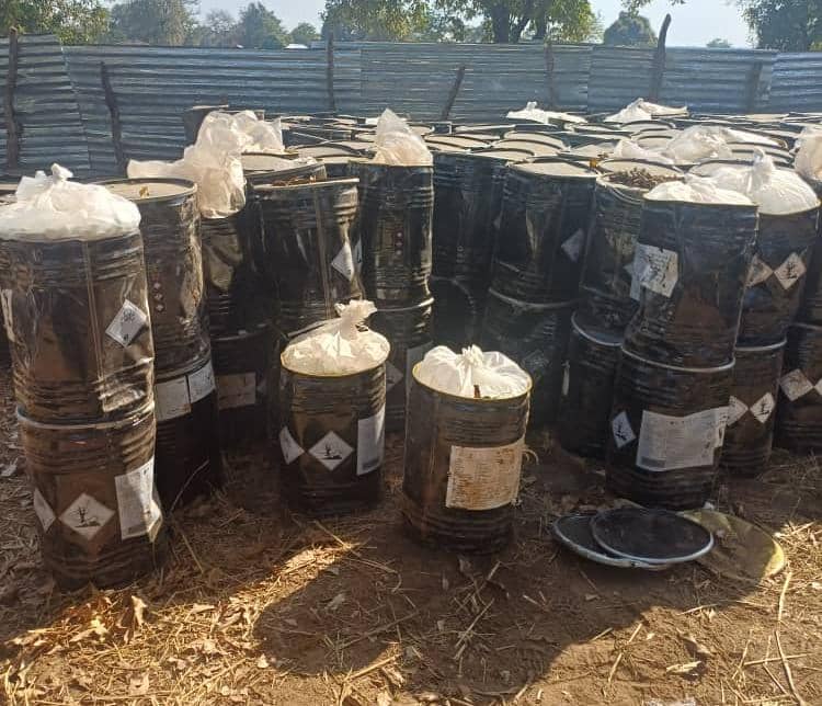 Hidden cyanide warehouse exposed as security tightens fight on illegal ...