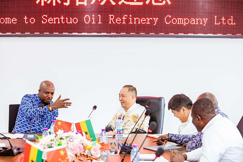 NPA Chief Executive commends Sentuo Oil Refinery during working visit