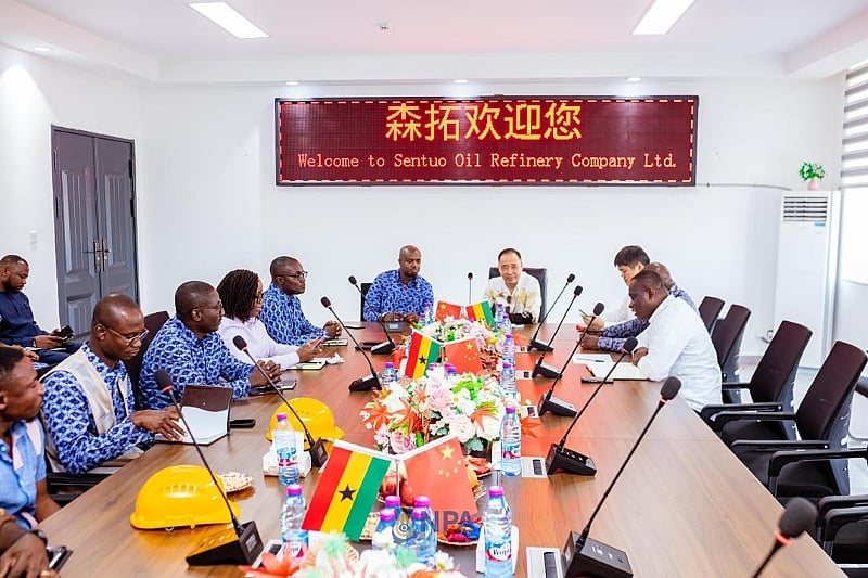 NPA Chief Executive commends Sentuo Oil Refinery during working visit