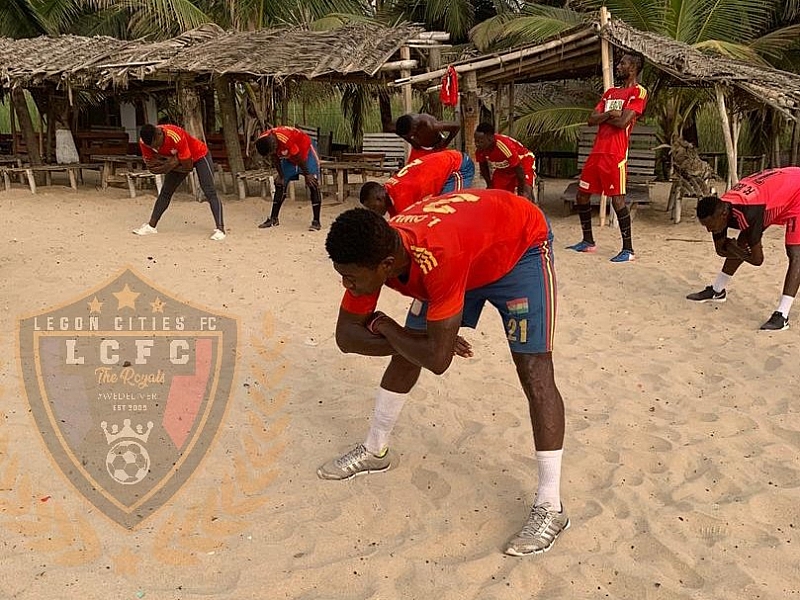 Legon Cities FC Step Up Preparations For Dreams FC Clash With Beach ...