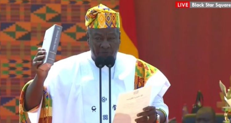 Watch Live: Inauguration of President-Elect Mahama at Black Star Square
