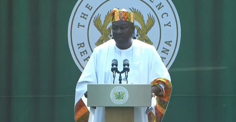 Full text: President Mahama's Inaugural Speech