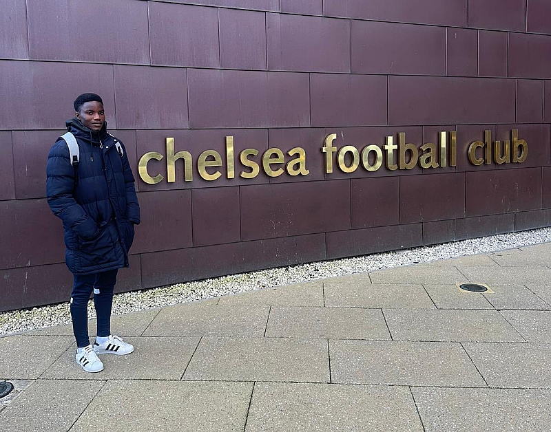 Accra Lions' left-back David Oduro embarks on trials with Chelsea FC in ...