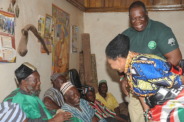 Lordina Pledges Support for Gambaga Witch-Camp... as she visits the ...