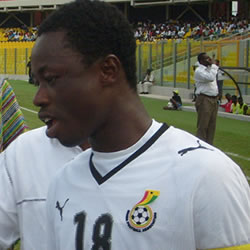 Osei's brace puts Ghana into semis