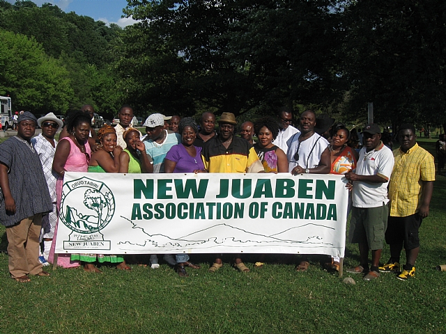 NEW JUABEN ASSOCIATION IN CANADA PRAYS FOR PEACE IN KOFORIDUA.