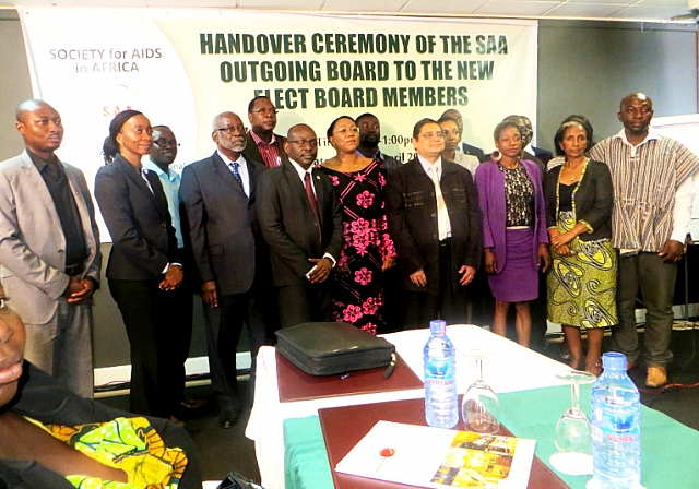 New Board Members Of Society For AIDS In Africa (SAA) Take Over From ...
