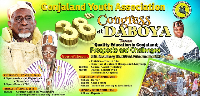 People Of Gonjaland Converge At Daboya For Easter Congress