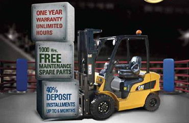 Mantrac Ghana Launches Special offer on Cat Diesel Forklifts