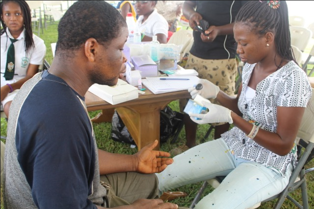 B5 Plus Holds Free Health Screening For Staff And Tema Community