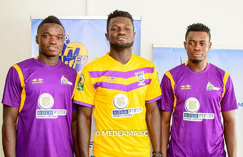 PHOTOS: Medeama unveil 16 new signings ahead of new season
