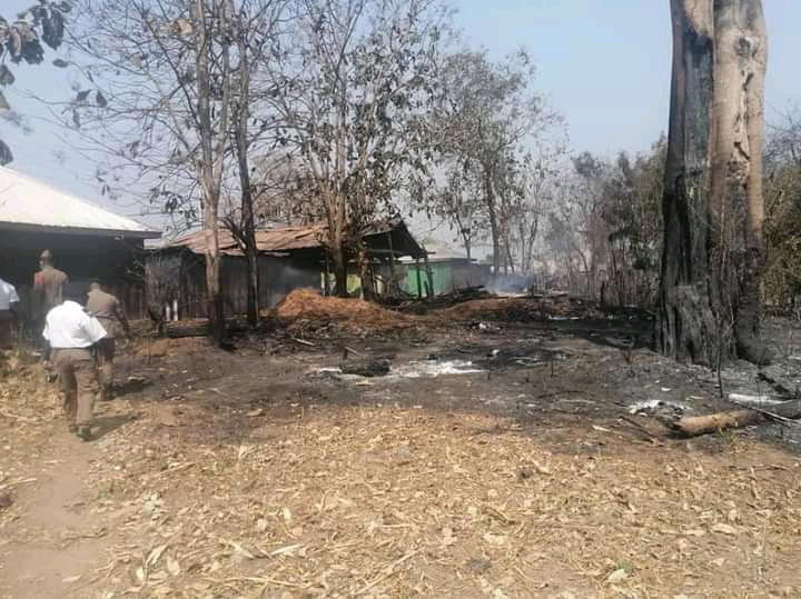 Anloga fire service holds public education on bushfire