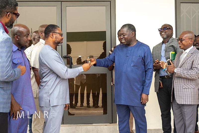 Lands Ministry hands over new DVLA office complex