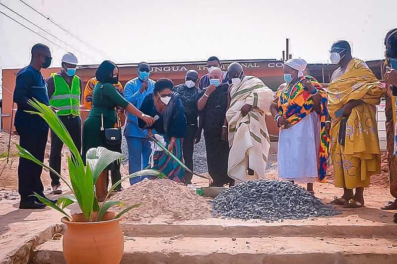 Work begins on the construction of Nungua Traditional Council Edifice