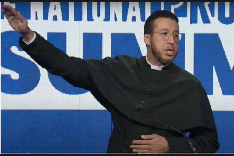 Priest Shocks With Elon Musk's Hitler Salute, And Was Dismissed