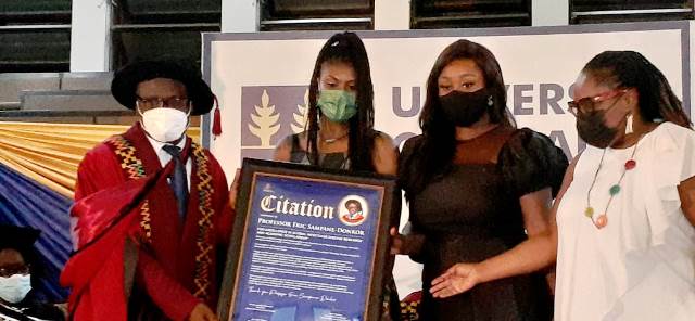 Ghana Advocacy Group Honours Prof. Eric Sampane-Donkor For His ...