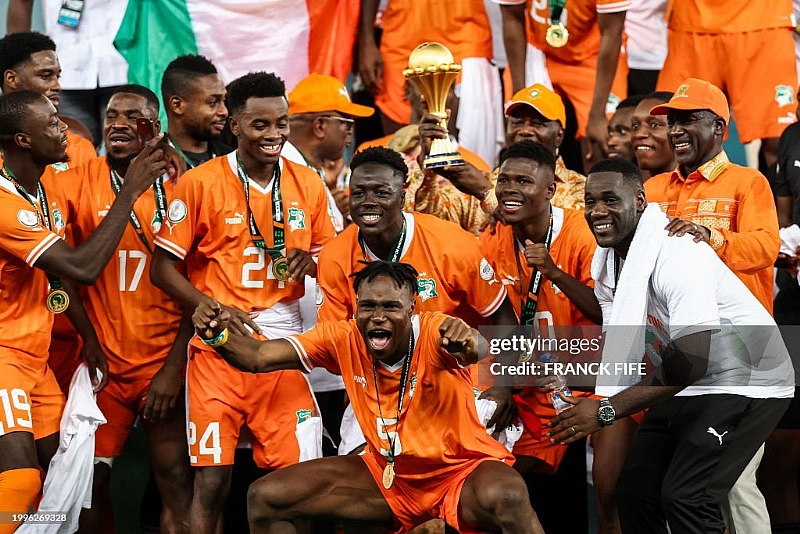Sebastien Haller scores late winner as hosts Ivory Coast crowned 2023 ...