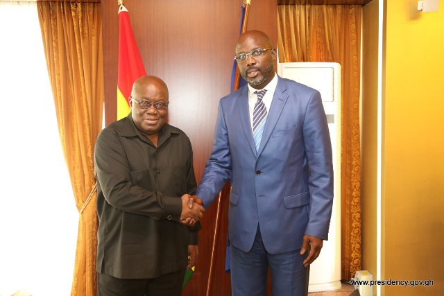 Senator George Oppong Weah calls on President Akufo-Addo