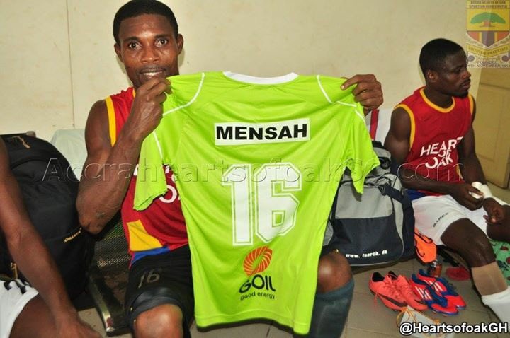 Ben Mensah: Hearts fans vote goalkeeper as Man of the Match in Inter ...