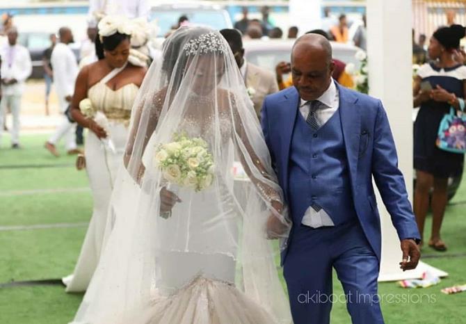 #Kency2020: Photos From The White Wedding Of Kennedy Osei And Tracy Ameyaw