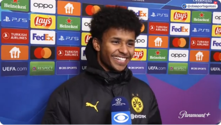 My secret is fufu - Karim Adeyemi reveals why he is fast after scoring ...