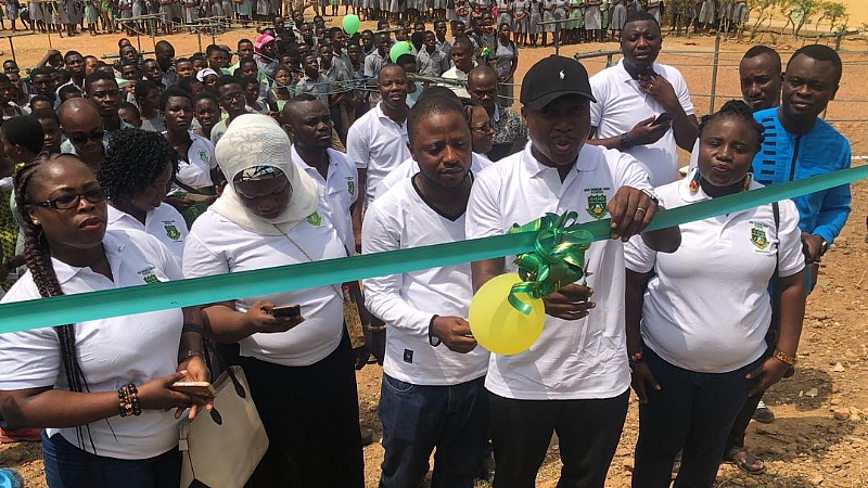 ODASCO Gets Mechanised Borehole From 1998 Year Group