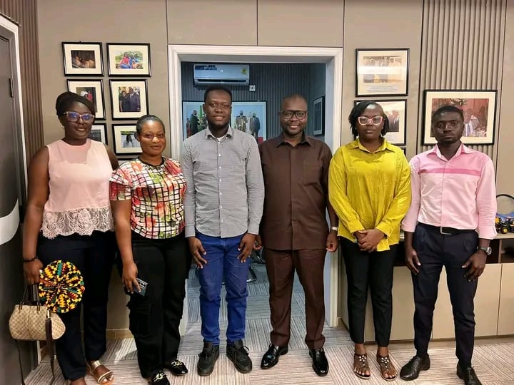 Asenso-Boakye hosts UPSA TESCON executives, urges stronger student role ...
