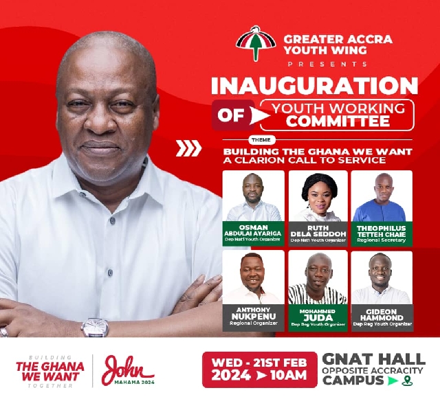GA/R: NDC inaugurates youth working committee today